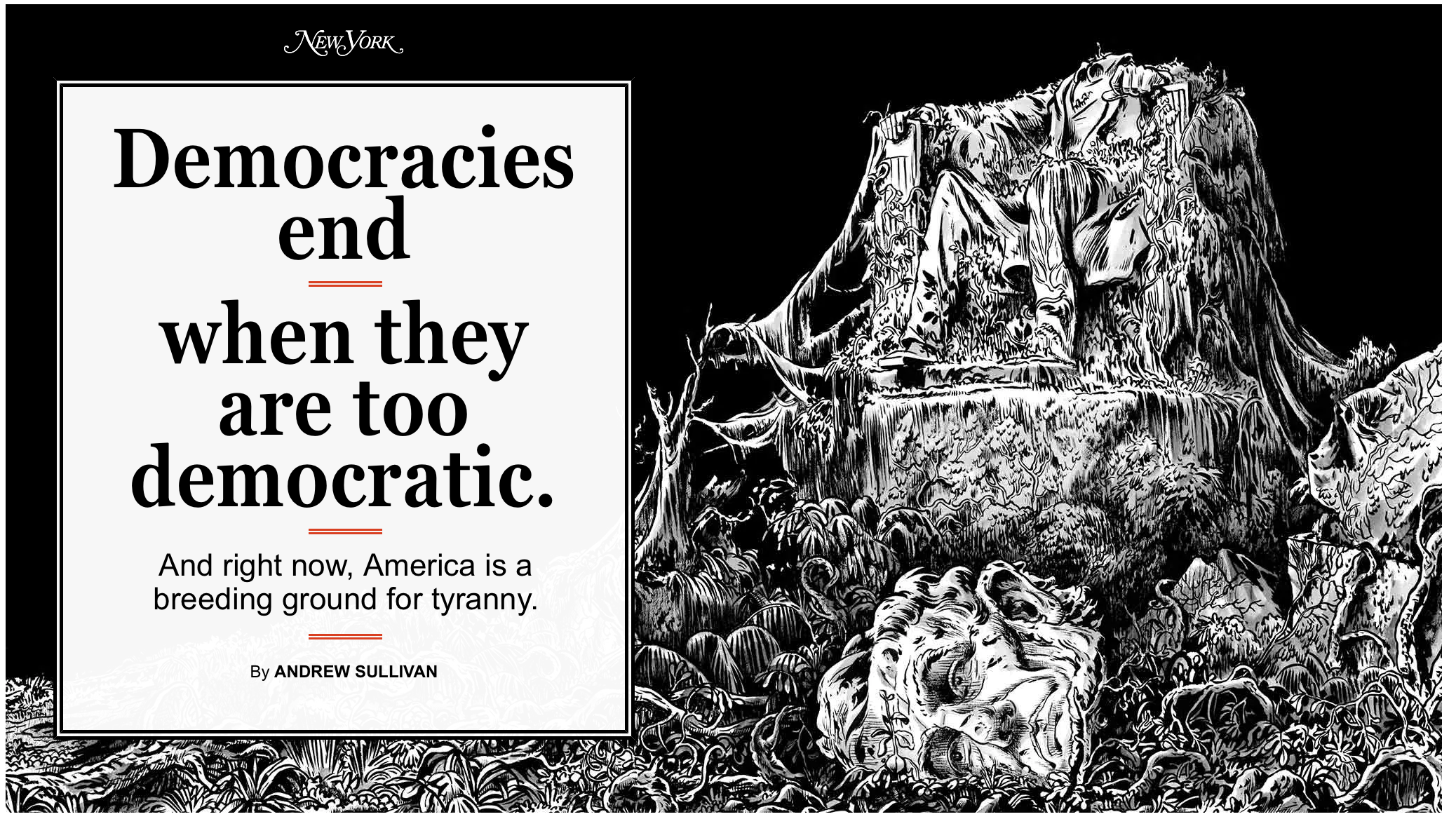 Andrew Sullivan on Trump and Tyranny: A Response - Howard Ahmanson Jr