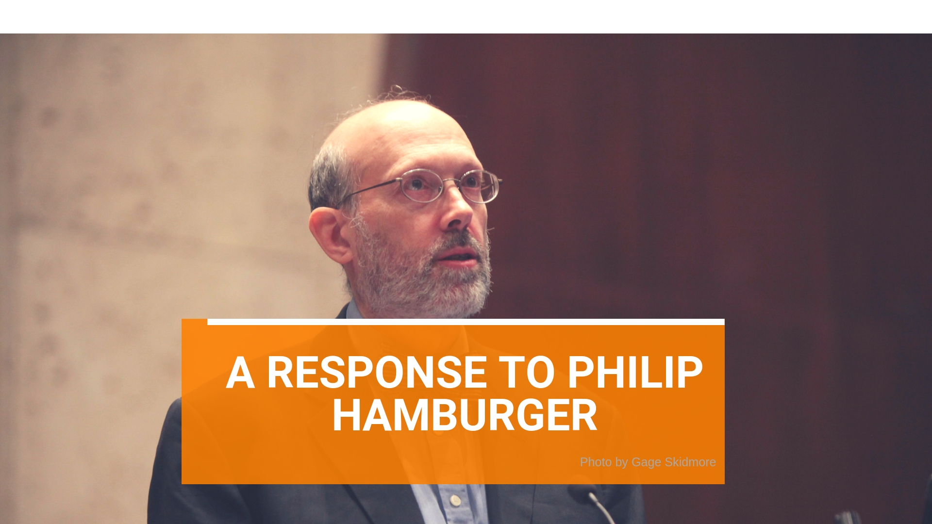 A Response to Philip Hamburger on the "Administrative Threat" - Howard ...
