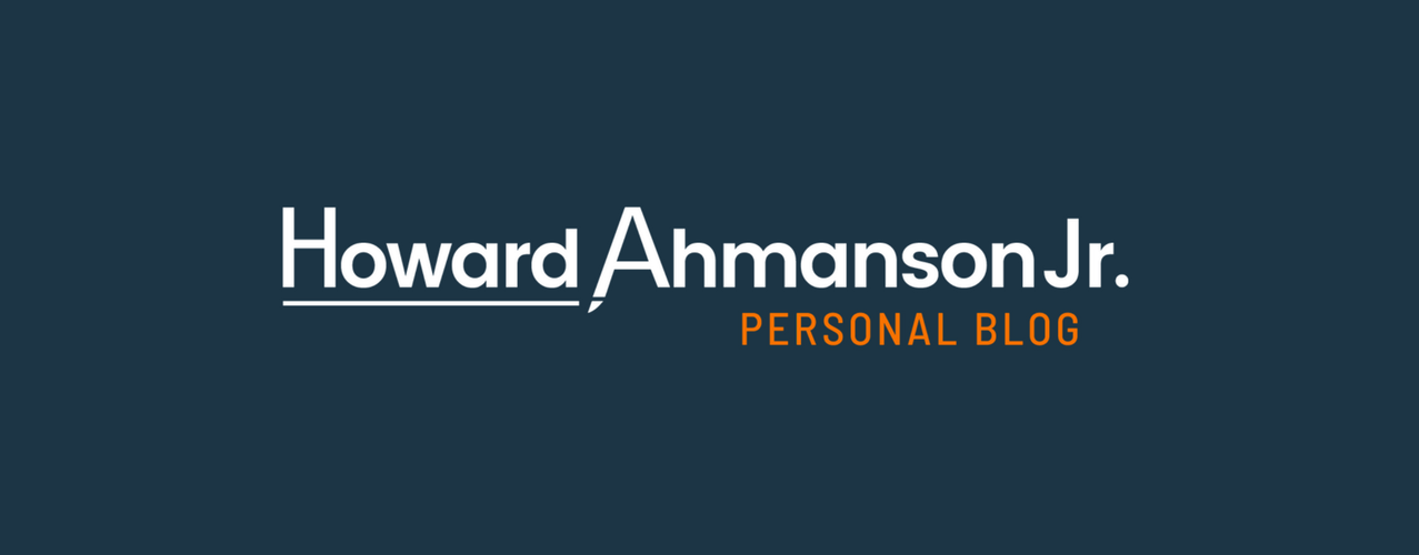 Welcome to My New Website! - Howard Ahmanson Jr